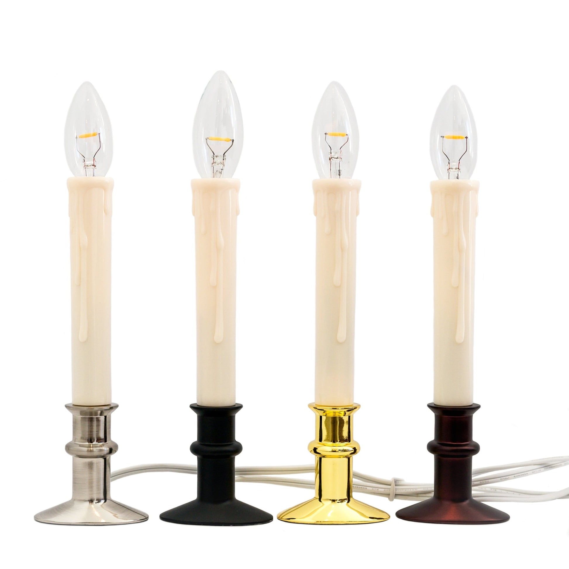 Plug-In Window Hugger® Candles with Built In Timer - Set of 4 ...